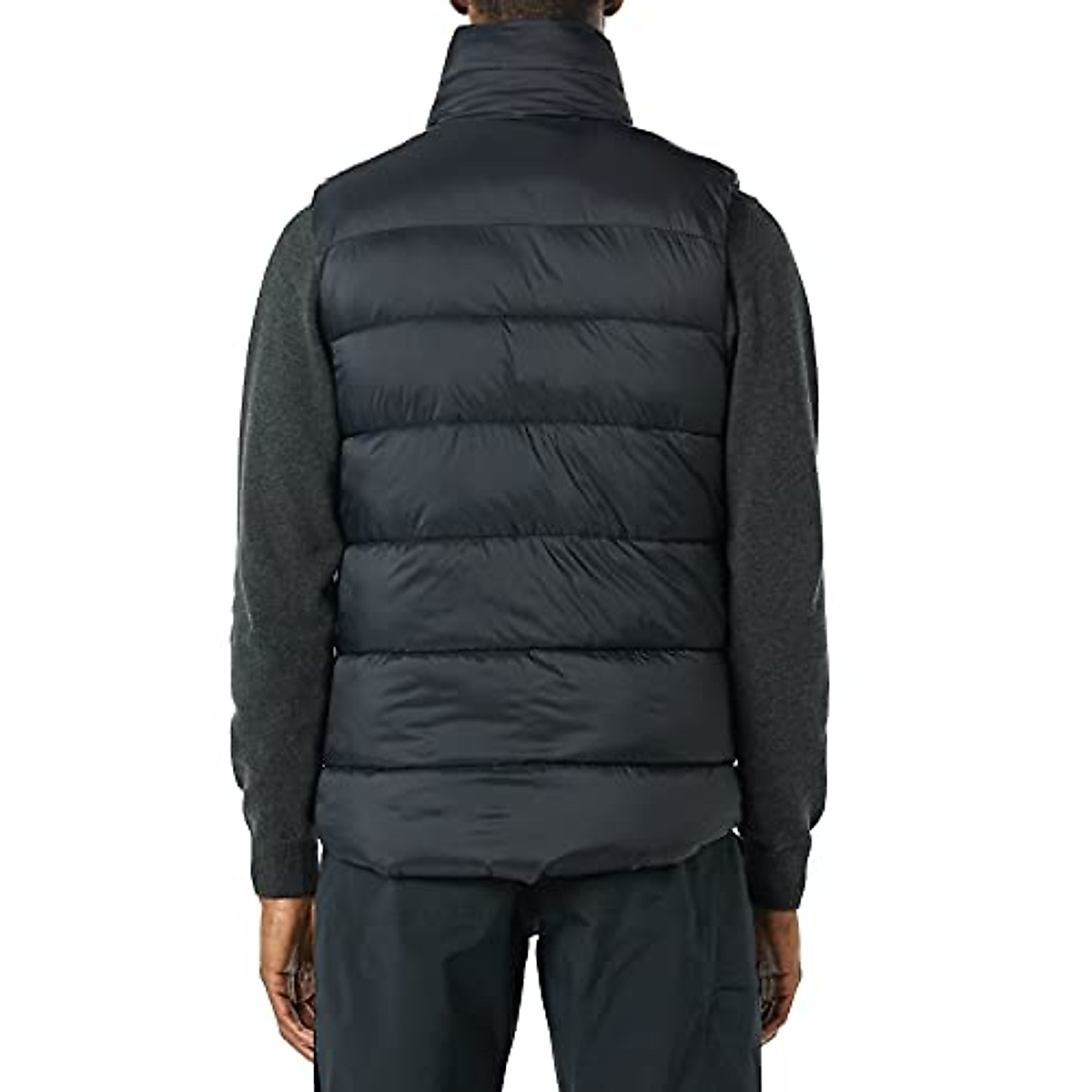 Amazon Essentials Men's Water-Resistant Sherpa-Lined Puffer Vest, Black, XX-Large