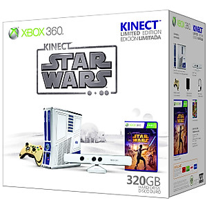Xbox 360 Limited Edition Kinect Star Wars Bundle (Renewed)
