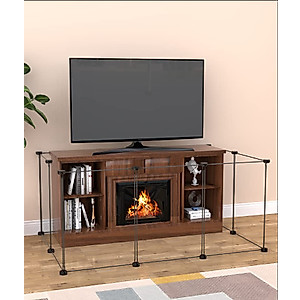 Pet Playpen,24 Inch Tall Puppy Playpen Portable Small Animals Playpen, Pet Fence Yard Fence for Puppy,Bunny,Guinea Pigs,Ferrets,Mice,Hamsters,Hedgehogs,Turtles