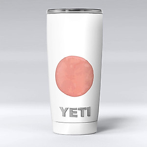 Design Skinz The Red and White Polka Dot Pattern - Skin Decal Vinyl Wrap Kit Compatible with The Yeti Rambler Cooler Tumbler Cups