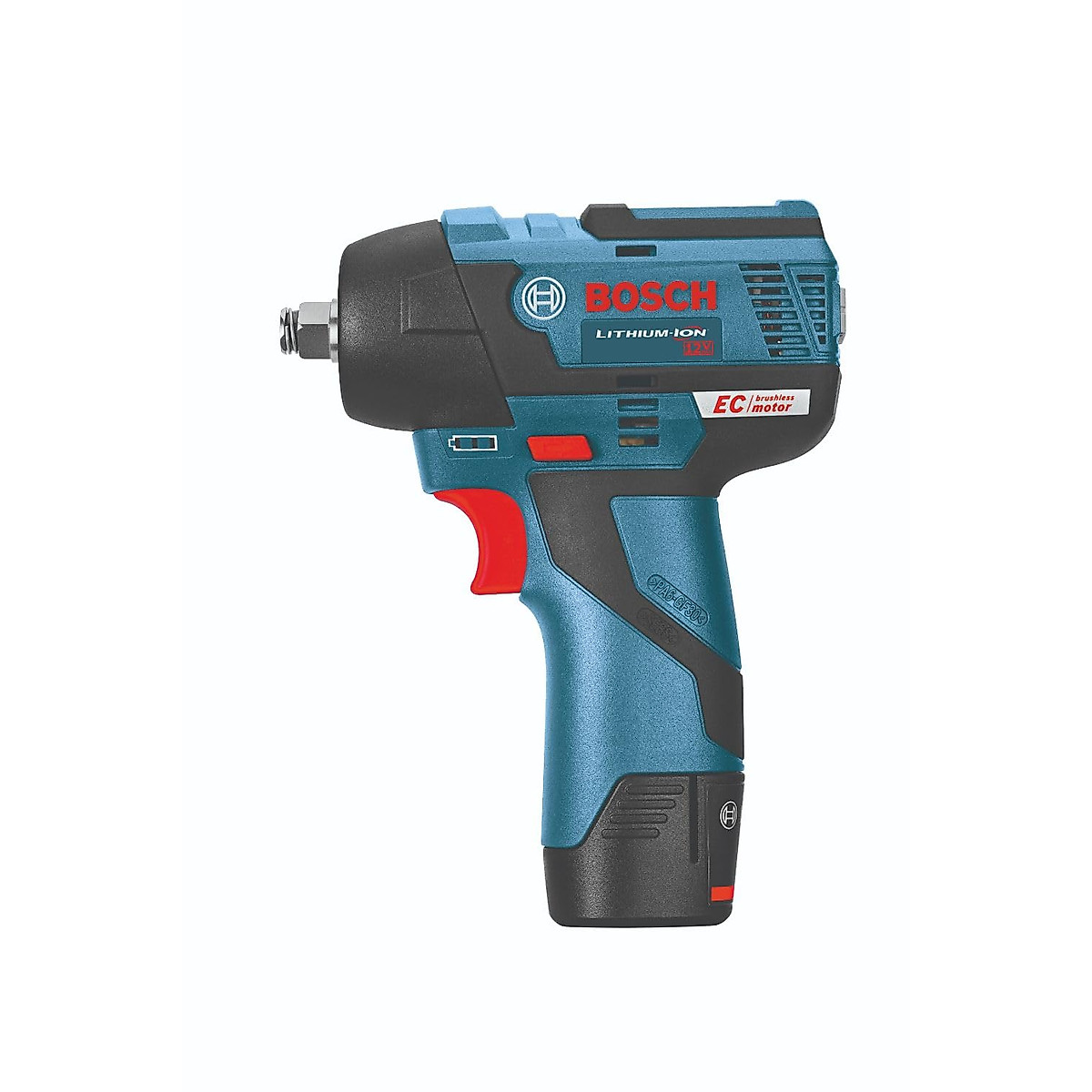 BOSCH PS82-02 12V Max EC Brushless 3/8 In. Impact Wrench Kit