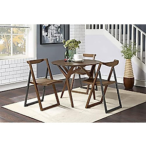 Boraam Sydney Adjustable Table [Chestnut Wire-Brush]