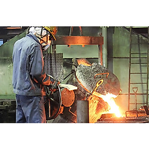 IPPINKA Japanese Cast Iron Pan, 9.5 inches, Light and Durable, Made in Japan