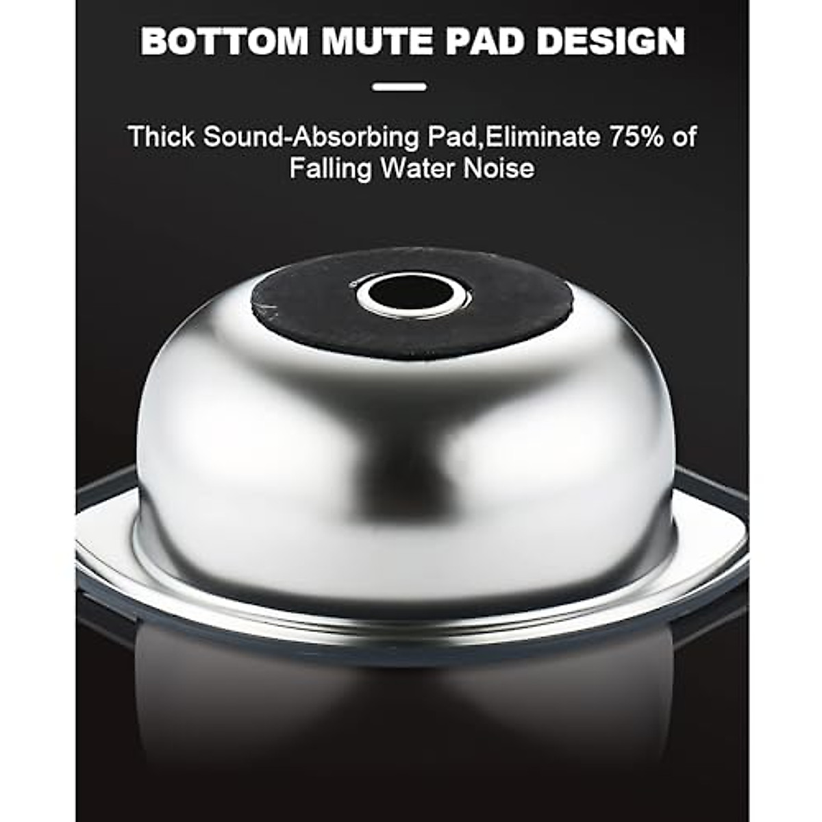 WBRSybUS Wall Mount Bathroom Corner Sink,304 Stainless Steel Triangle Kitchen Washbasin Single Sink,with Drainer Unit and Tap, Sink Edge Protector Basin,34x34cm-depth15cm,Cold Alone, Coldalone