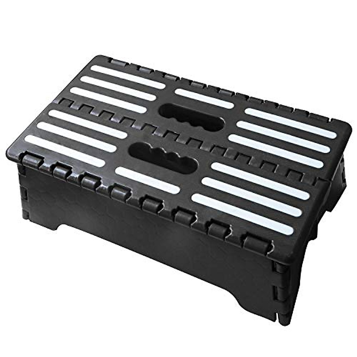 Portable Folding Step, 15" x 8.7" x 5" Lightweight Foldable Step Stool Indoor & Outdoor Mobility Step for Seniors, Pets and More