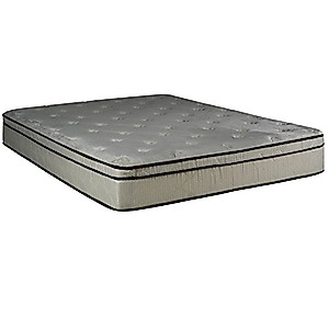 Continental Sleep Victoria Full XL Mattress With 11" Euro Top Orthopedic Mattress- Cozy Teddy Bear Fabric