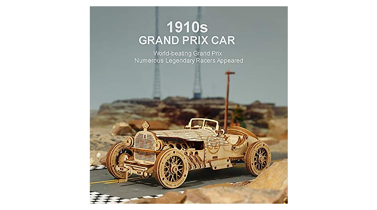 Build Your Own 1:16 Scale Grand Prix Car Model Kit - ROBOTIME
