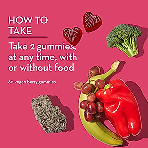 HUM Hair Sweet Hair - Hair Growth Supplement & Biotin Gummies to Combat Hair Loss & Thinning - Fo Ti, Folic Acid, Zinc, Vitamin B12 & PABA to Support Healthy Hair, Skin and Nails (60 Vegan Gummies)