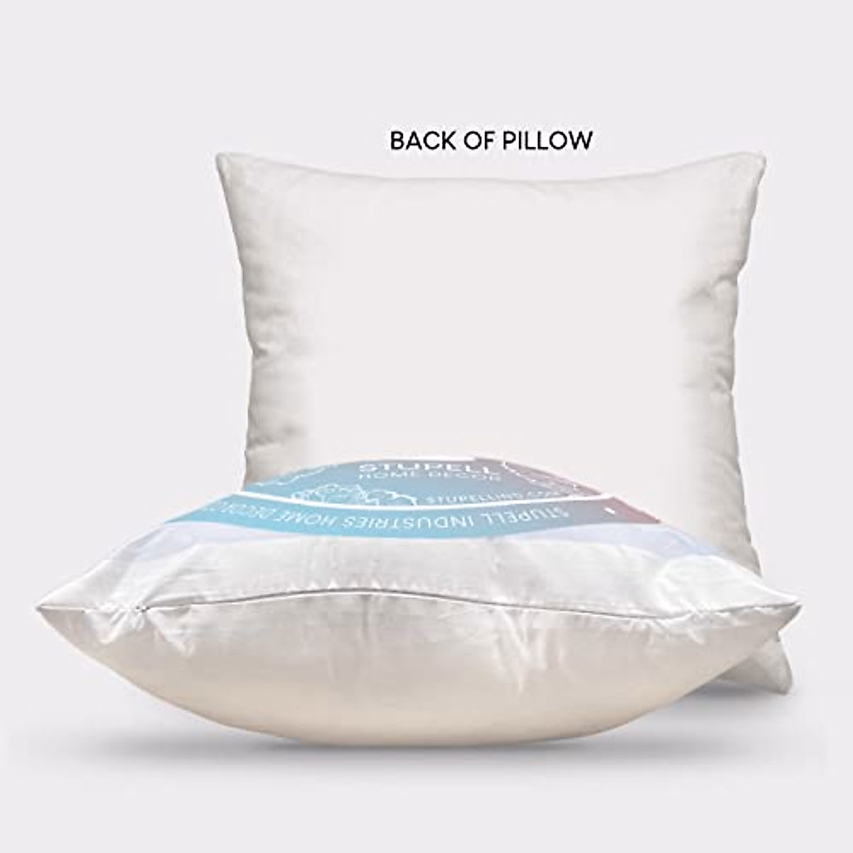 Stupell Industries Bee Kind Phrase Country Farm Insect Pun Design by Elizabeth Tyndall Pillow, 18 x 18, Off- White