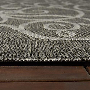 Balta Rugs Miller Scroll Flatweave Indoor/Outdoor Area Rug