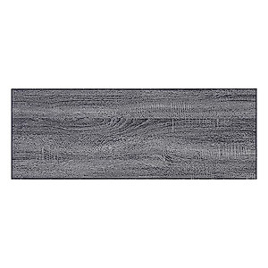 Christopher Knight Home Lochner Mid-Century Faux Wood Wine and Bar Cabinet, Black / Sonoma Grey Oak Finish