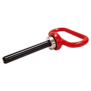 Brinly MHPK-12BH Extra-Strong Quick Connect Magnetic Hitch Pin for Tow-Behind Tractor and Riding Lawnmower Attachments and Lawn Trailers with 1/2" Diameter - Lifetime Limited Warranty