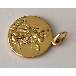 SAINT MICHAEL THE ARCHANGEL MEDAL - PATRON SAINT OF POLICE - 100% MADE IN ITALY