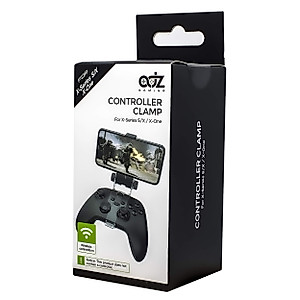 ADZ Xbox Controller Phone Mount, Xbox Phone Controller Mount for Use with Microsoft Project Xcloud and Xbox Console Streaming Compatible with Xbox Series S/X
