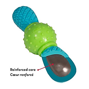 KONG - CoreStrength Bow Tie - Long Lasting Dog Dental and Chew Toy - for Small/Medium Dogs