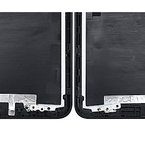 Replacement LCD Back Cover Top Lid w/Hinges for HP 15-BS 15-BW 15T-BR, 250 G6 255 G6, HP 15-bs015dx 15-bs020wm 15-bs070wm 15-bw011dx 15-bw017cl Series Laptop 924899-001 L13909-001 AP204000260