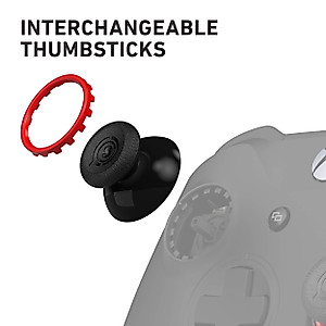 SCUF Prestige Custom Performance Controller for Xbox One, Xbox Series X|S, PC & Mobile - Black & Red - Xbox