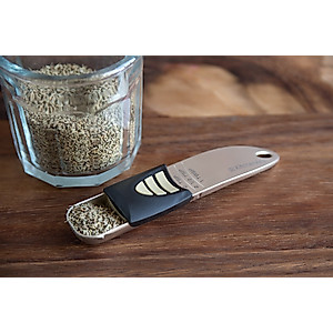 KitchenArt Pro Adjust-A-Tablespoon, Satin,Multicolored