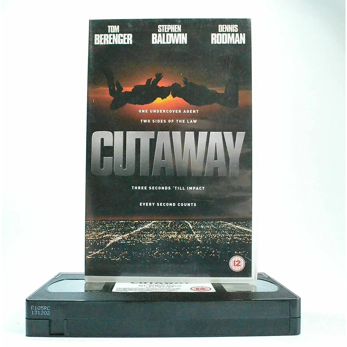 Cutaway: Skydiving (TV Movie) - Action - Large Box - T.Berenger/S.Baldwin - VHS