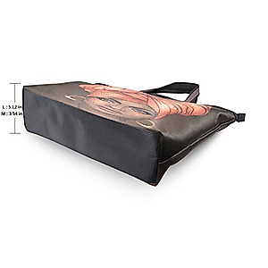 Woman Tote Bag Shoulder Handbag African American Woman for Work Travel Business Beach Shopping School