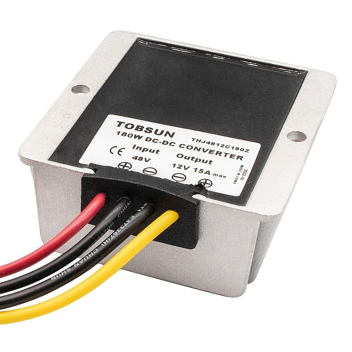 Drive-up DC Voltage Reducer 48V Step Down to 12V 15A 180W Buck Converter Waterproof Voltage Regulator