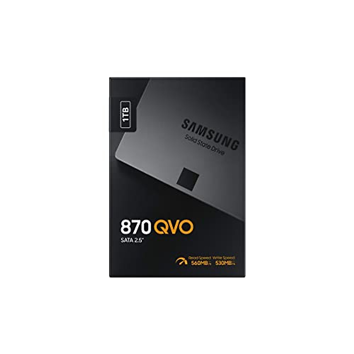 Samsung 870 QVO 1 TB SATA 2.5 Inch Internal Solid State Drive (SSD) (MZ-77Q1T0)