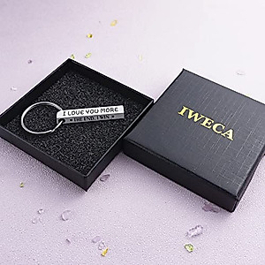 Valentine's Day Gift for Men Women Stocking Stuffer for Men Boyfriend Him Her Couple Keychain I Love You Keychain for Girlfriend Husband Wife Keychain Gifts for Him Her Valentine Day Gifts