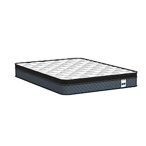 Crystli Queen Mattress, 10 Inch Memory Foam Mattress with Innerspring Hybrid Mattress in a Box Pressure Relief & Supportive Queen Size Mattress 100-Night Trial 10-Year Support