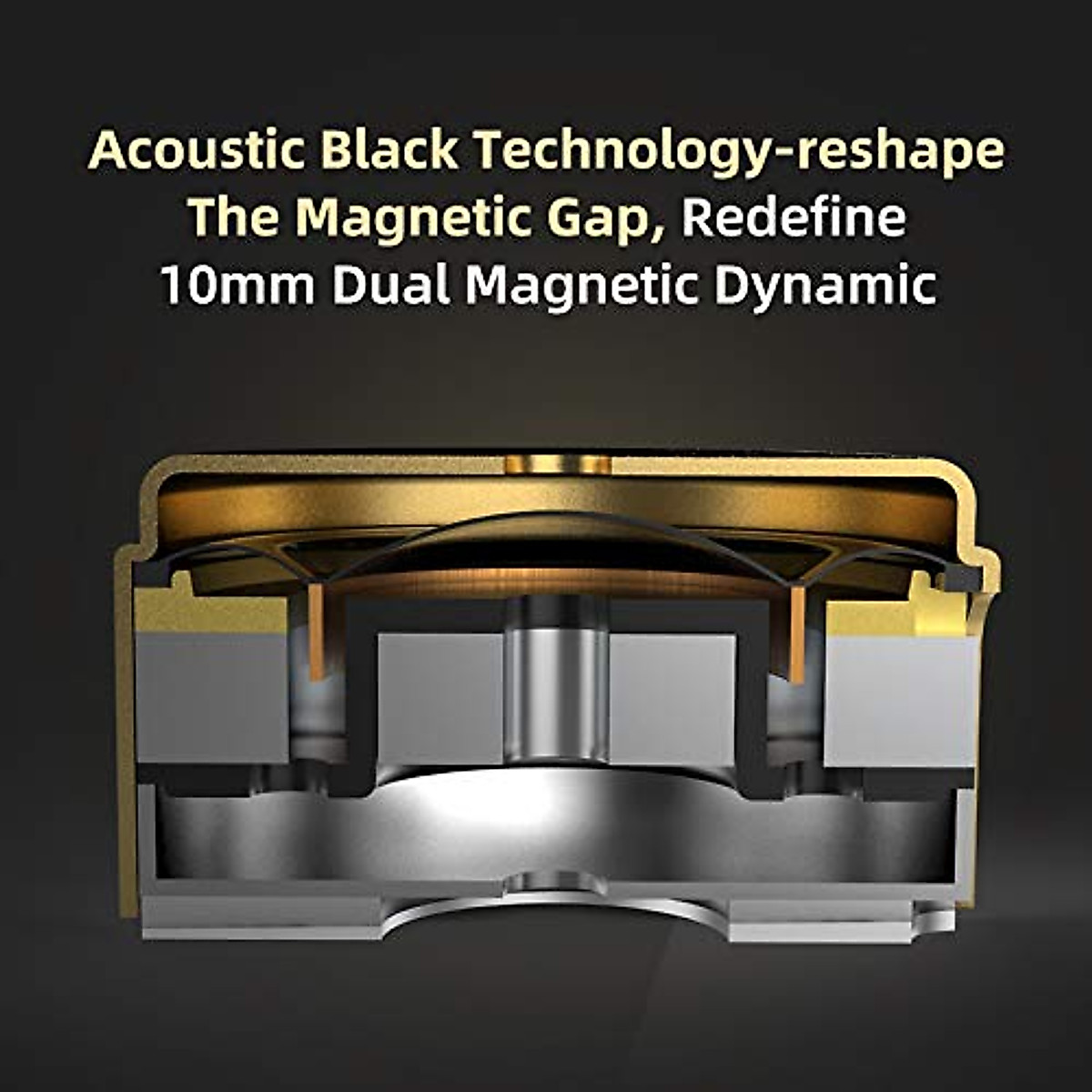 erjigo KZ ZSN PRO X Hybrid Banlance Armature with Dynamic in-Ear Earphone ERJIGO ZSNPROX 1BA+1DD HiFi Headset ZSNPRO X erabuds (Without Mic, Black)