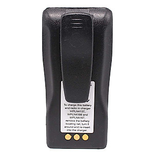 Aimtobest NNTN4851 1600mAh Ni-MH Battery Compatible for Motorola CP200 CP200D PR400 EP450 EP450S DEP450 CP140 CP160 CP180 CP250 GP3688 GP3188 Radio NNTN4851A NNTN4496 NNTN4497