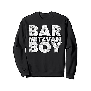 Bar Mitzvah boy Funny 13 birthday gift Sweatshirt