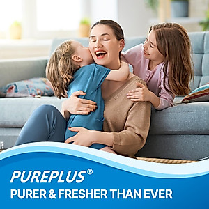 PUREPLUS Reverse Osmosis Water Filtration System - Tankless 600 GPD High Output RO Filter, 1.5:1 Pure to Drain, Smart Faucet, USA Tech Support, NSF/ANSI 58 Certified,RO Filter System Under Sink