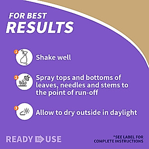 Bonide Wilt Stop, 40 oz Ready-to-Use Spray Anti-Transpirant Plant Protector, Long Lasting Effects, Extend the Life of Plants