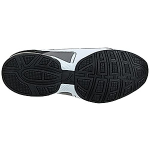 PUMA Mens Cell Surin 2 Cross Trainer, MATTE Charcoal Gray-PUMA Mens White, 9.5