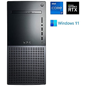 Dell XPS 8950 Desktop Computer - 12th Gen Intel Core i7-12700 up to 4.9 GHz CPU,64GB DDR5 RAM,1TB NVMe SSD + 1TB HDD,GeForce RTX 3060Ti 8GB GPU,Killer Wi-Fi 6,DVD Burner,Windows 11 Home,Night Sky