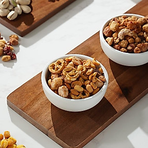 Broadway Basketeers Thank You Nuts Gift Basket - Assorted 6 Gourmet Variety Nuts, Trail Mixes, Sweets Snack Food Box, Healthy Gifts, Men & Women, Teacher, Corporate, Employee Appreciation