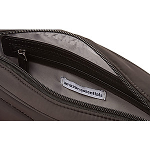 Amazon Essentials womens Seeca crossbody bag, Black, One size US