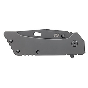 Schrade Delta Class Girder Folder with Titanium Coated 9Cr18MoV High Carbon Stainless Steel for Outdoor Survival