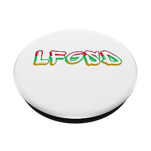LFGSD Baseball fan San Diego Sports SD PopSockets Swappable PopGrip
