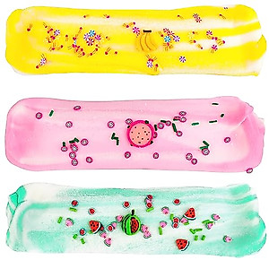 Cloud Slime 15-Pack Case of Colorful for Girls and Boys, Fun Party Favors Supplies, Bulk Slime Kit Scented, Soft, Non-Sticky for Birthday Gifts, School Carnival Prizes, Goodie Bag Stuffers