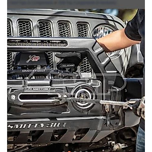 Smittybilt 98695 - Xrc Gen3 9.5K Comp Series Winch with Synthetic Cable - Not Vehicle Specific