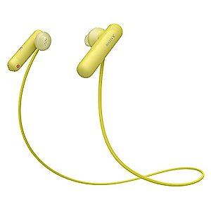 Sony WI-SP500 Wireless in-Ear Sports Headphones, Yellow (WISP500/Y) (Renewed)