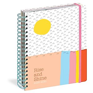 Rise and Shine 17-Month Large Planner AUG 2020-DEC 2021 (Pipsticks+Workman)