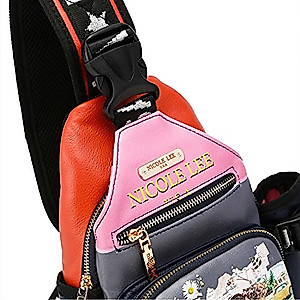 Nicole Lee SLING BACKPACK WITH BOTTLE HOLDER (TOGETHER WE STAND)