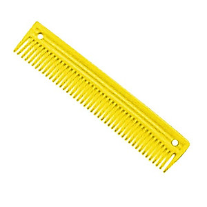 Lincoln Plastic Tail and Mane Comb One Size Black
