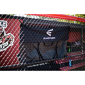 Easton | TEAM HANGING HELMET BAG | Holds 12 Baseball / Softball Helmets | Includes 3 Fence Hooks + Travel Straps