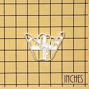 Shaka Hand Sign cookie cutter, 1 piece - Bakerlogy