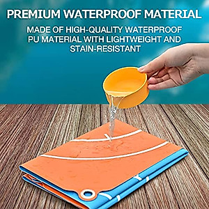 DJI Mini 4 Pro Foldable Landing Mat, Waterproof Helipad for DJI Mini 4 Pro, Air 3, Mini 3, Mavic 2 Pro, FPV (20inch)