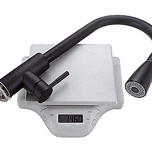 REPLYSAT 304 Stainless Steel Kitchen Mixer Black Color Sweater, Kitchen and Bath Hot and Cold Water Sink Sink Fengong