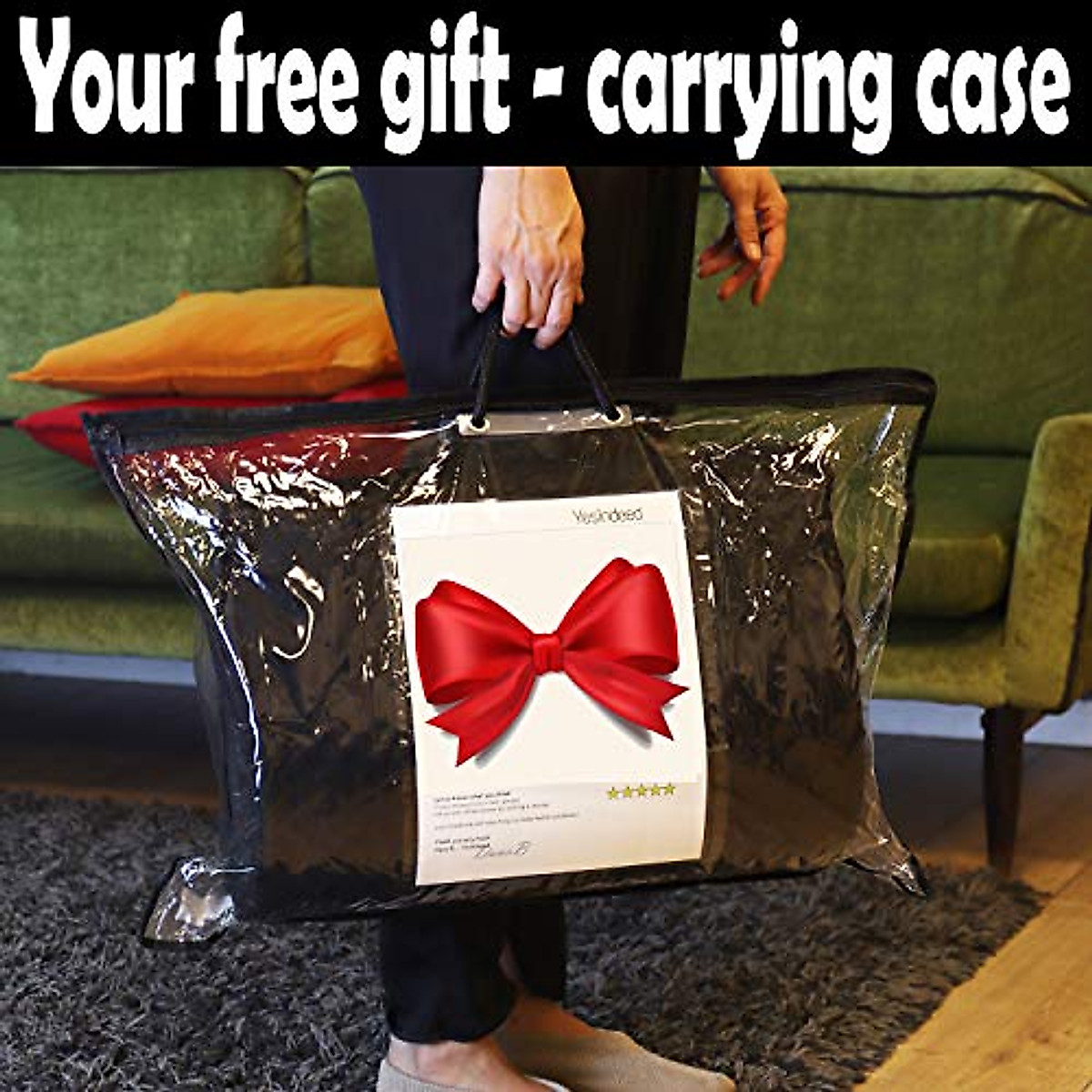 Adjustable Office Comfort Foot Rest Under Desk, Memory Foam Orthopedic, Ergonomic Teardrop Design, Massage Textured Surface Non-Slip Bottom, Large Footrest for Lumbar, Back, Knee Pain FootStool Rocker